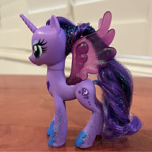 Hasbro | Toys | My Little Pony Mlp Princess Luna Tinsel Hair Brushable ...